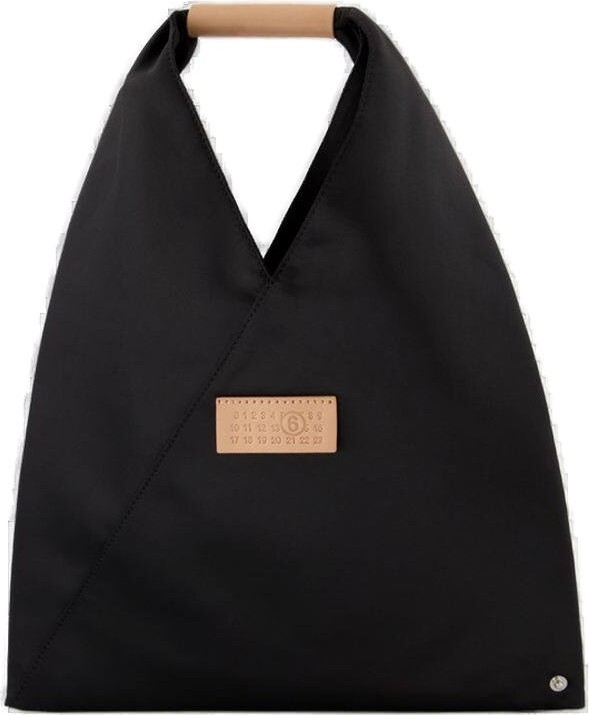 MM6 MAISON MARGIELA Logo-Patch Panelled Tote Bag - ShopStyle