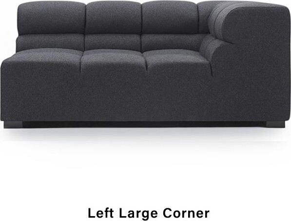 Eternity Modern Tufty Sofa | TF008 Large Left Corner - ShopStyle