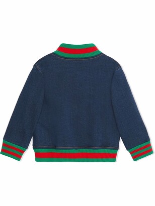 Gucci Children Interlocking G bomber jacket - ShopStyle