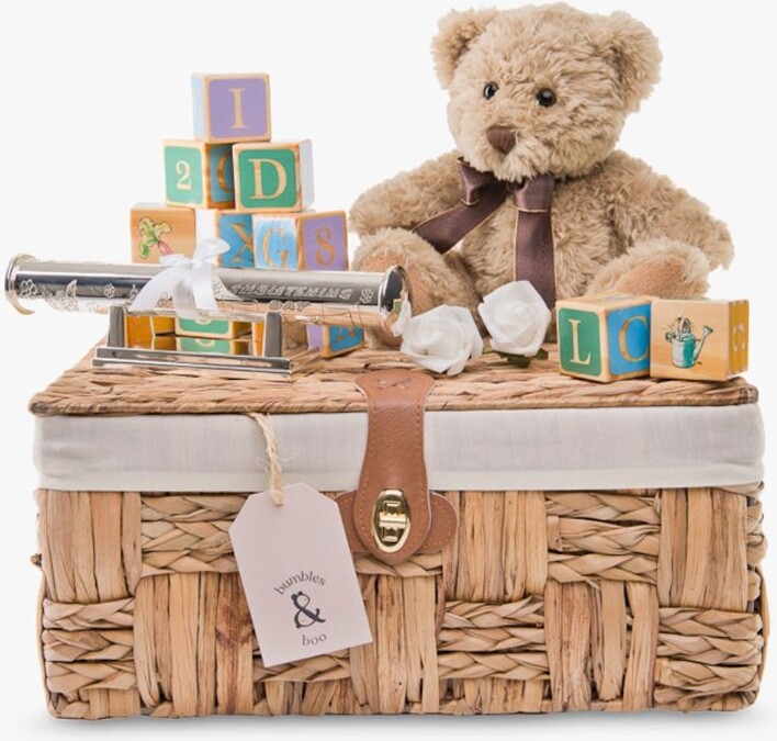 Bumbles & Boo Once Upon a Time Christening Hamper with Personalised ...