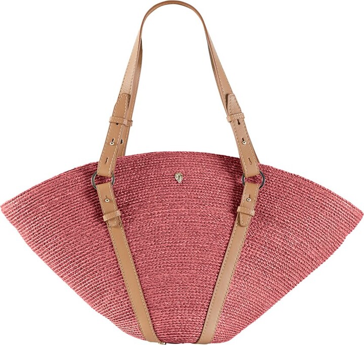 Helen Kaminski Tri Small Raffia Bag - ShopStyle