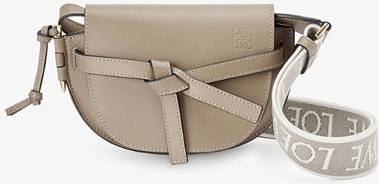 Loewe Womens Sand Mini Gate Dual Leather Shoulder bag - ShopStyle
