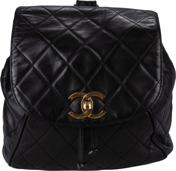 Chanel Duma leather backpack - ShopStyle