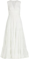 Zimmermann Postcard Tiered Pleated Midi-Dress - ShopStyle Day Dresses