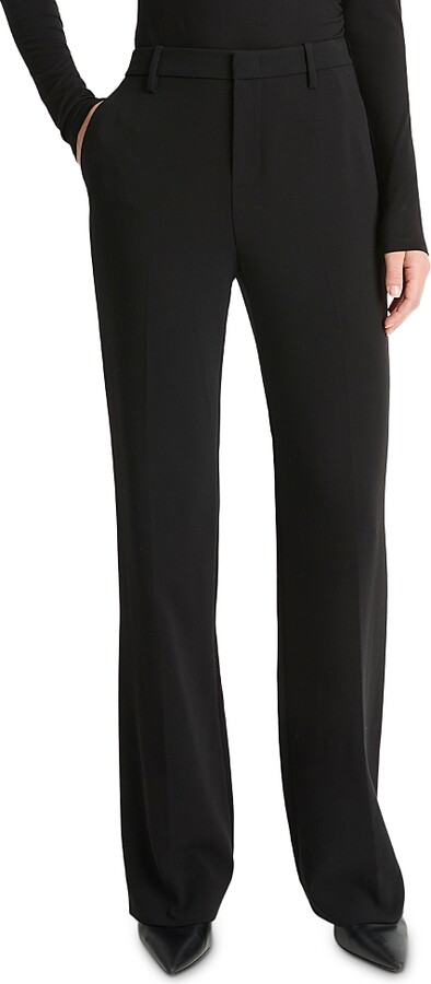 Vince High Rise Flare Leg Pants - ShopStyle