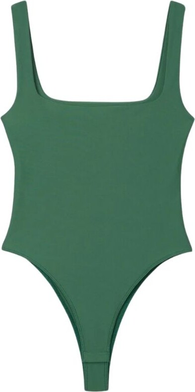 Dāl the Label Women's Essential Bodysuit Green - ShopStyle