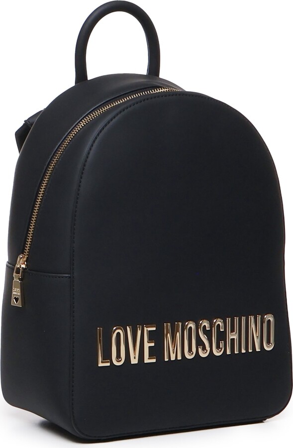 Love Moschino Logo Round Backpack - ShopStyle