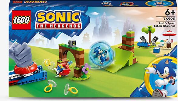 Lego Kids ® Sonic The Hedgehog 76990 Sonic's Speed Sphere Challenge ...