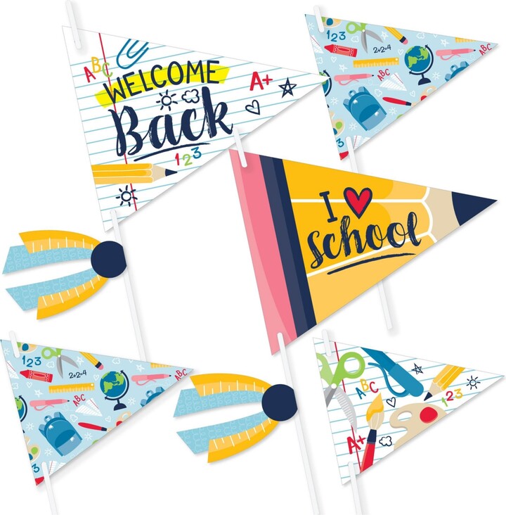 Big Dot Of Happiness Back to School First Day of School Classroom ...