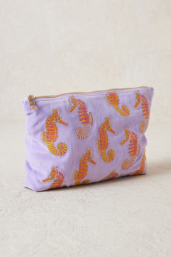 Elizabeth Scarlett Seahorse Pouch - ShopStyle Clutches