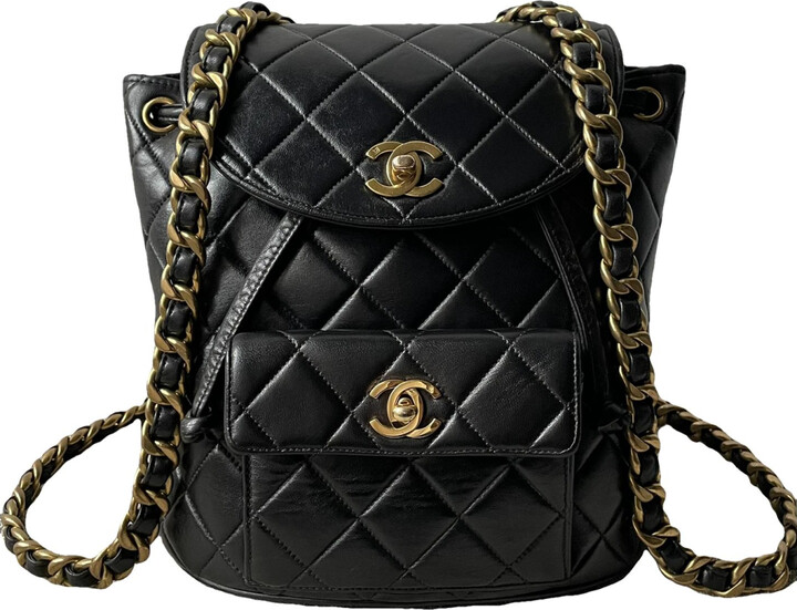 Chanel Duma leather backpack - ShopStyle