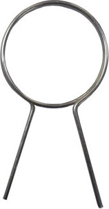 Fixturedisplays Metal Pigtail Sign Holder Sign Stake For Retail Rack ...