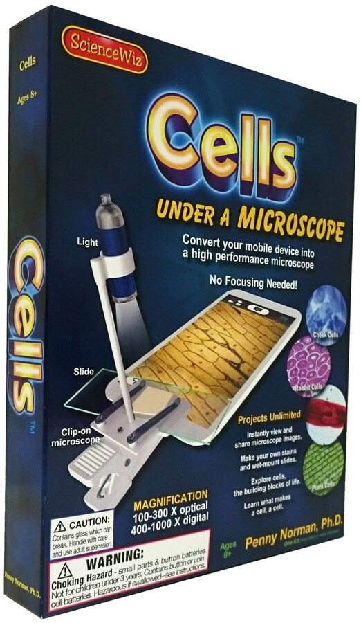 Areyougame ScienceWiz Cells Under a Microscope Kit - ShopStyle Food ...