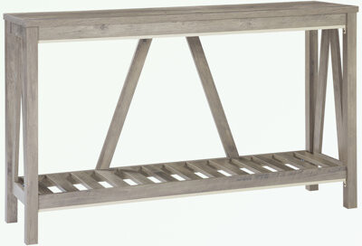 Lark Manor Console Table with Storage Slatted Shelf - ShopStyle