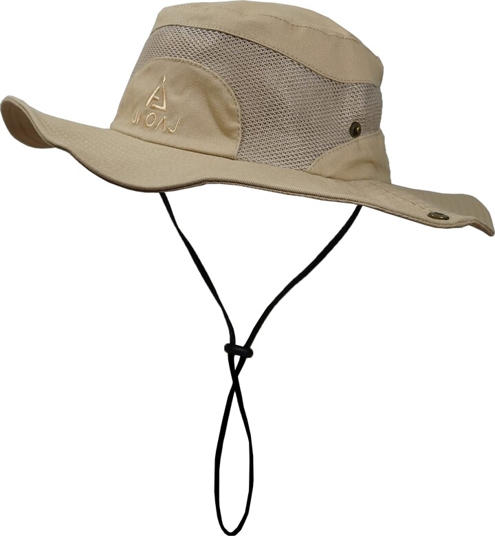 JAOAJ Mens Sun Hat Wide Brim Summer UV Protection - ShopStyle