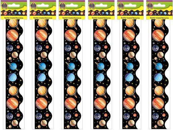 Teacher Created Resources® Scalloped Solar System Border Trim, 35 Feet ...