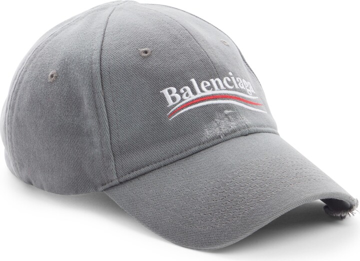 Balenciaga Campaign Logo Baseball Cap - ShopStyle Hats