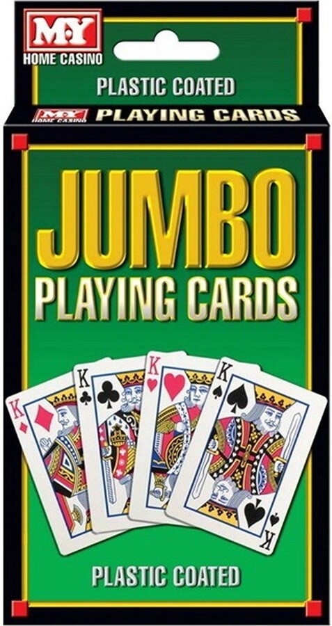Kandy Toys M.Y. Jumbo Large Print Playing Cards - ShopStyle Games & Puzzles