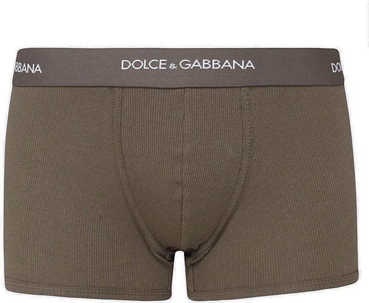 Dolce & Gabbana Logo Boxers - ShopStyle