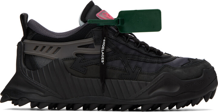 Off-White Black Odsy 1000 Sneakers - ShopStyle