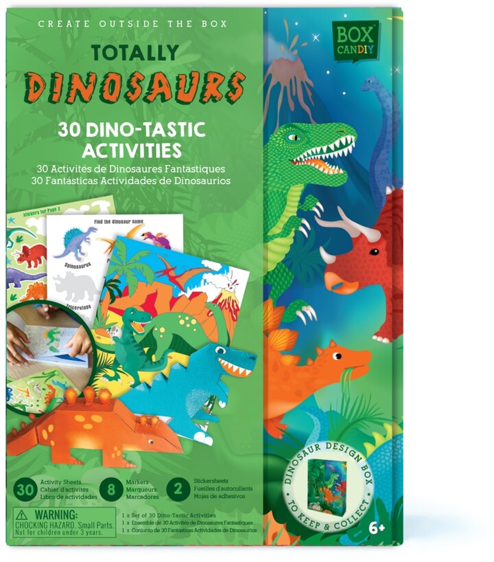 Closeout! Box Candiy Totally Dinosaurs 30 Dino-tastic Activities ...