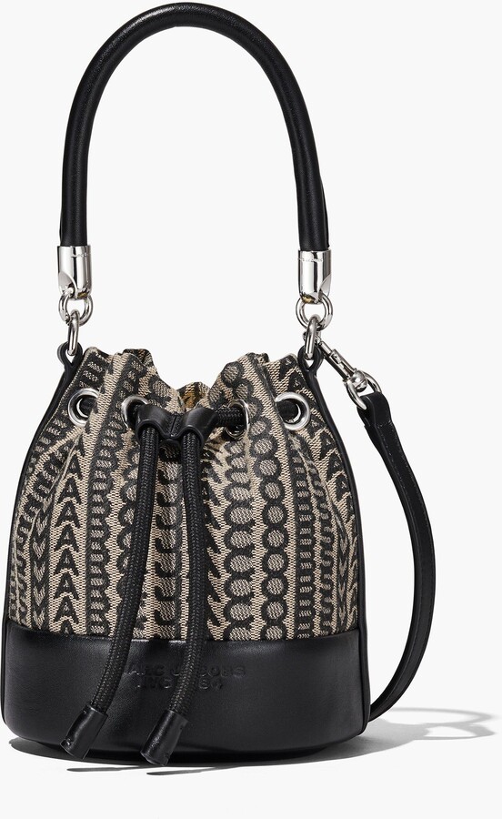 Marc Jacobs The Monogram Micro Bucket Bag - Beige Multi - ShopStyle