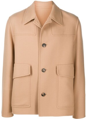 AMI Paris Half-Lined Two Buttons Jacket - ShopStyle