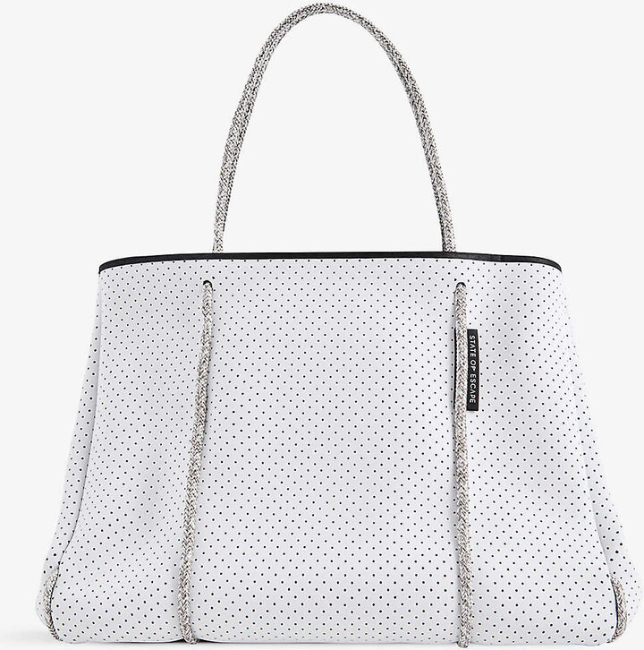 STATE OF ESCAPE Escape woven tote bag - ShopStyle