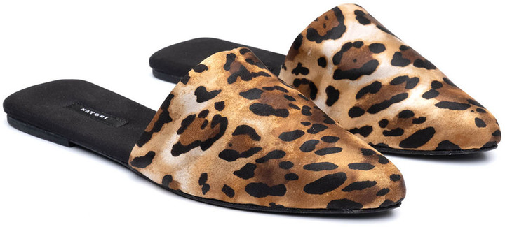 Natori Cheetah Print Slippers - ShopStyle