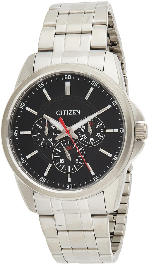 Citizen Quartz Mens Watch Stainless Steel Classic - ShopStyle