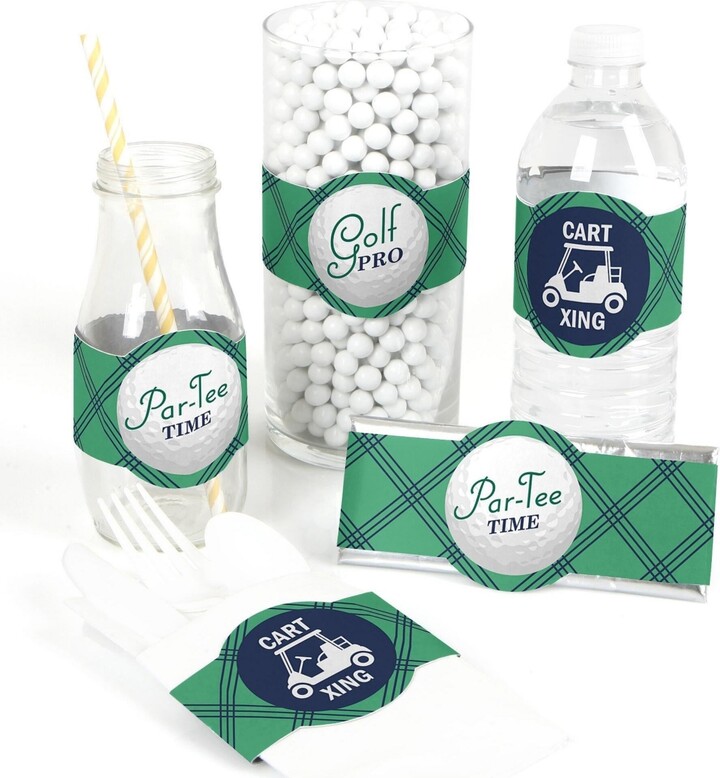 Big Dot Of Happiness Par-Tee Time - Golf - Party Diy Wrapper Favors and ...
