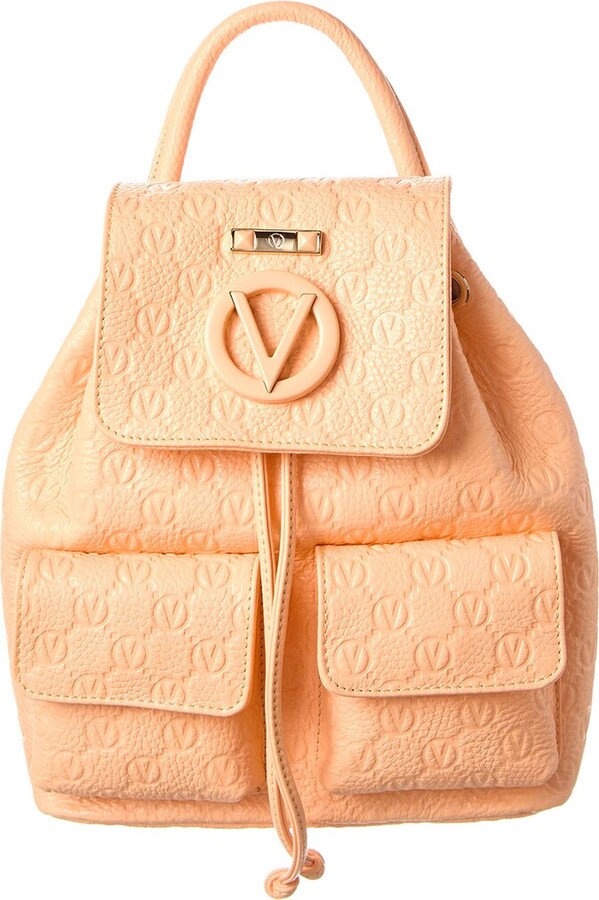 Valentino By Mario Valentino Abraham Dollaro Monogram Leather Backpack ...