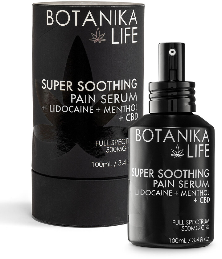 Botanika Life 3.4 oz. SSuper Soothing Pain Serum + Lidocaine + Menthol ...