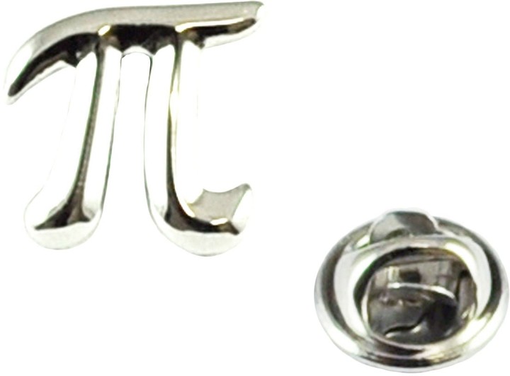 Ties Planet Maths Pi Symbol Lapel Pin Badge Shopstyle