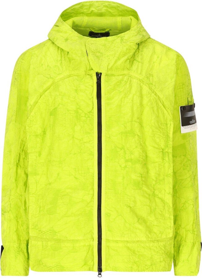Stone Island Shadow Project Zipped Hooded Jacket - ShopStyle