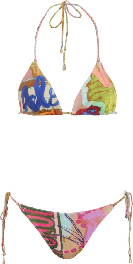Zimmermann Hawaii Tri Bikini Shopstyle Two Piece Swimsuits