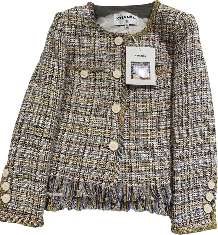 Chanel La Petite Veste Noire tweed jacket - ShopStyle Vests