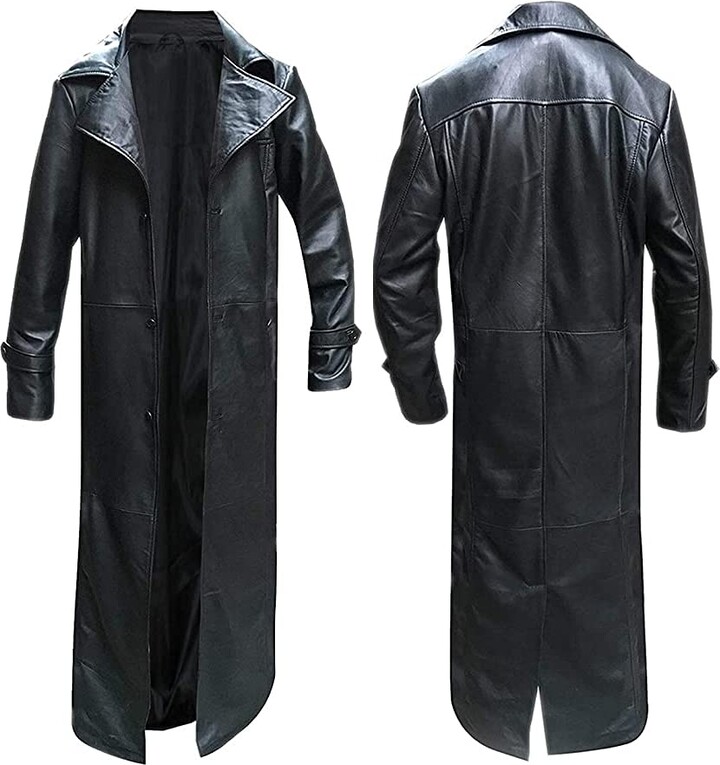 Fashion_First Mens Buffy Trench Coat The Vampire Slayer Spike James ...
