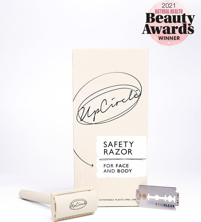 UpCircle Plastic-Free Safety Razor - SAFETY RAZOR WITH STAND ...