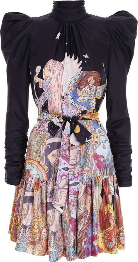 Zimmermann Celestial Gathered Mini Dress - ShopStyle