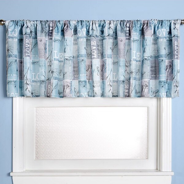 The Lakeside Collection Love Is Bathroom Collection - Valance ...