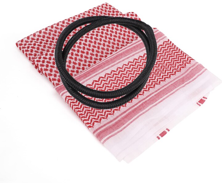 Afinder Men's Large Arab Shemagh Turban Bandana Headscarf Breathable ...