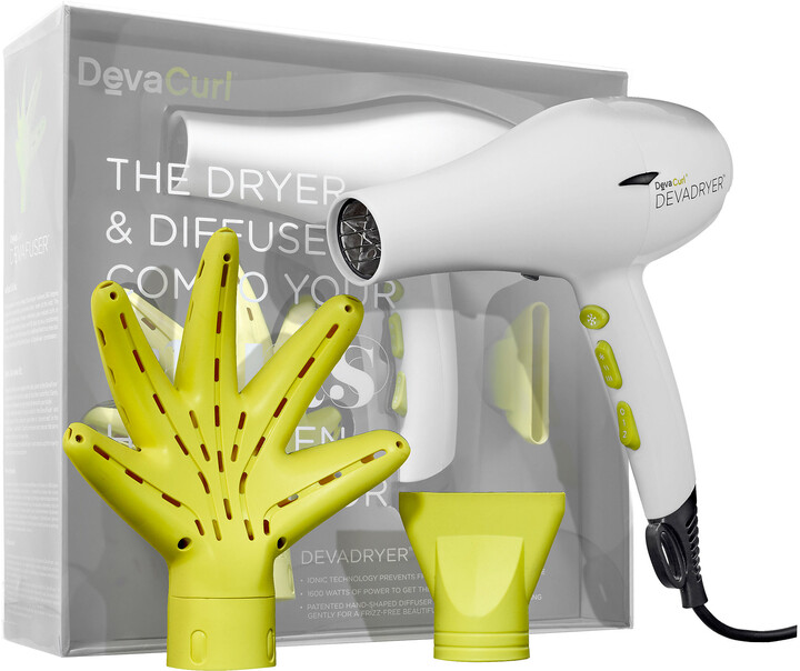 Devacurl Devadryer And Devafuser Dryer And Diffuser Combo For All Curl Kind 7817