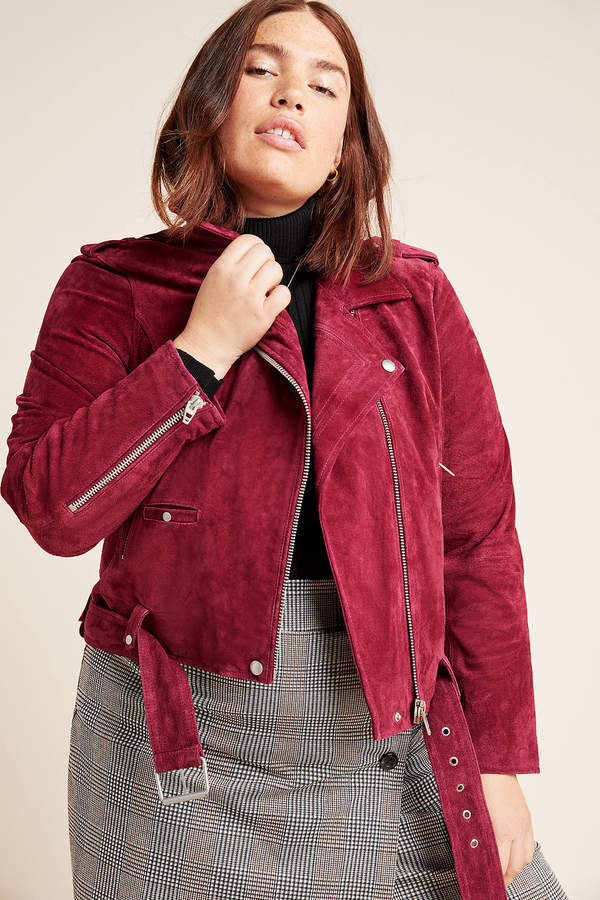 Blank NYC Suede Moto Jacket - ShopStyle