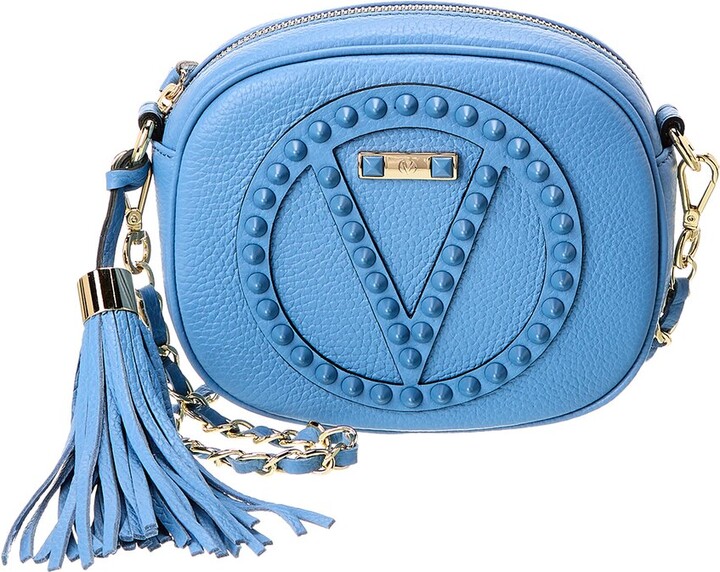 Valentino By Mario Valentino Nina Rock Leather Crossbody - ShopStyle