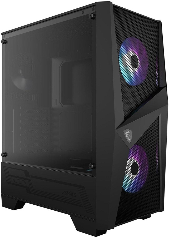 MSI Mag Forge 100R Mid Tower Gaming Computer Case Black - ShopStyle ...