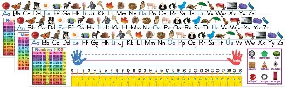 Teacher Created Resources® Colorful Traditional Printing Jumbo Name ...