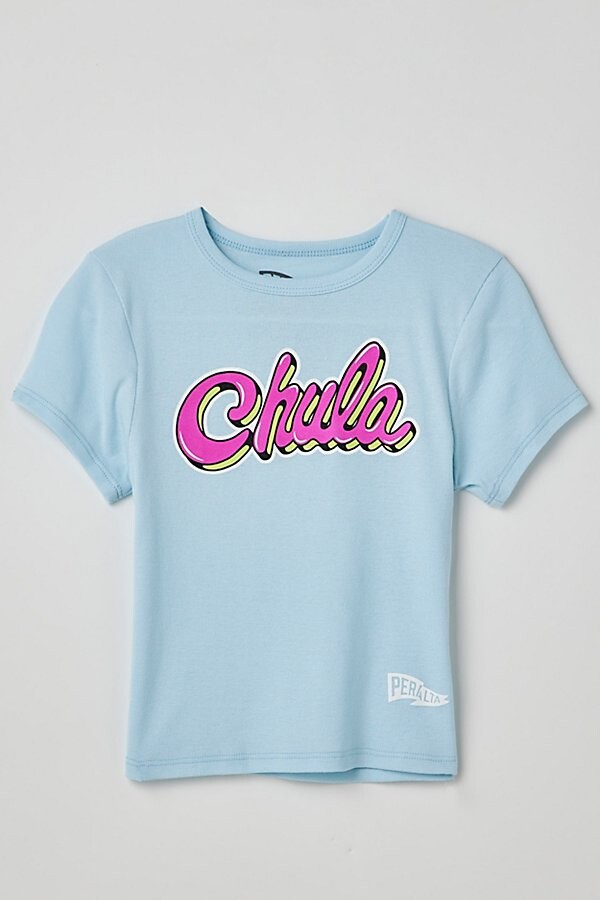 The Peralta Project Peralta Project UO Exclusive Chula Ribbed Baby Tee ...
