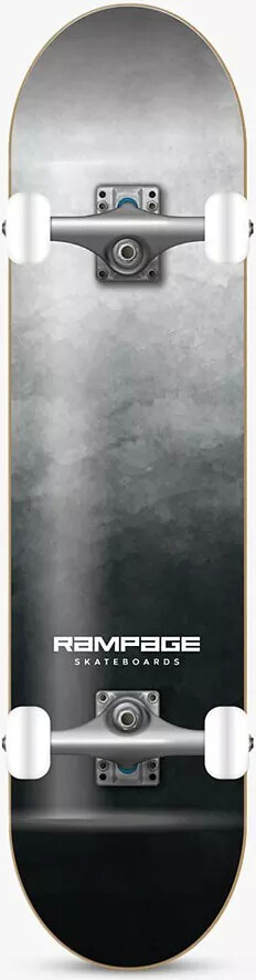 SkateHut Rampage Mist Fade 8" Complete Skateboard - ShopStyle Pool ...