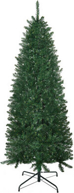 The Holiday Aisle Tall Unlit Slim Fir Artificial Christmas Tree with ...